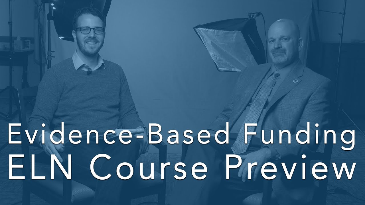 Evidence-Based Funding Course - ELN Preview