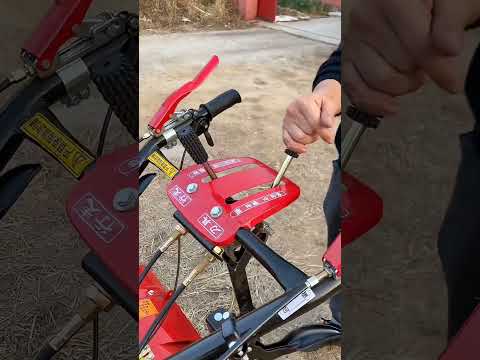 Orchard Greenhouse Management Rotary Tiller #Cultivator #A machine with multiple functions saves