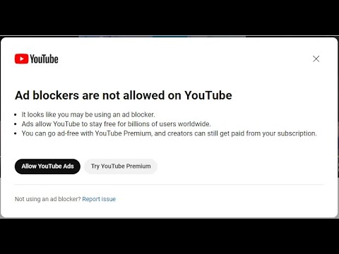 youtube thinks it can stop adblocker.. the audacity, the gall, the unmitigated balls on this chick!