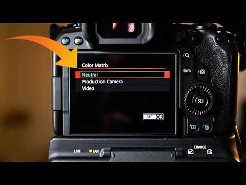 Canon R5 II: Color Matrix settings