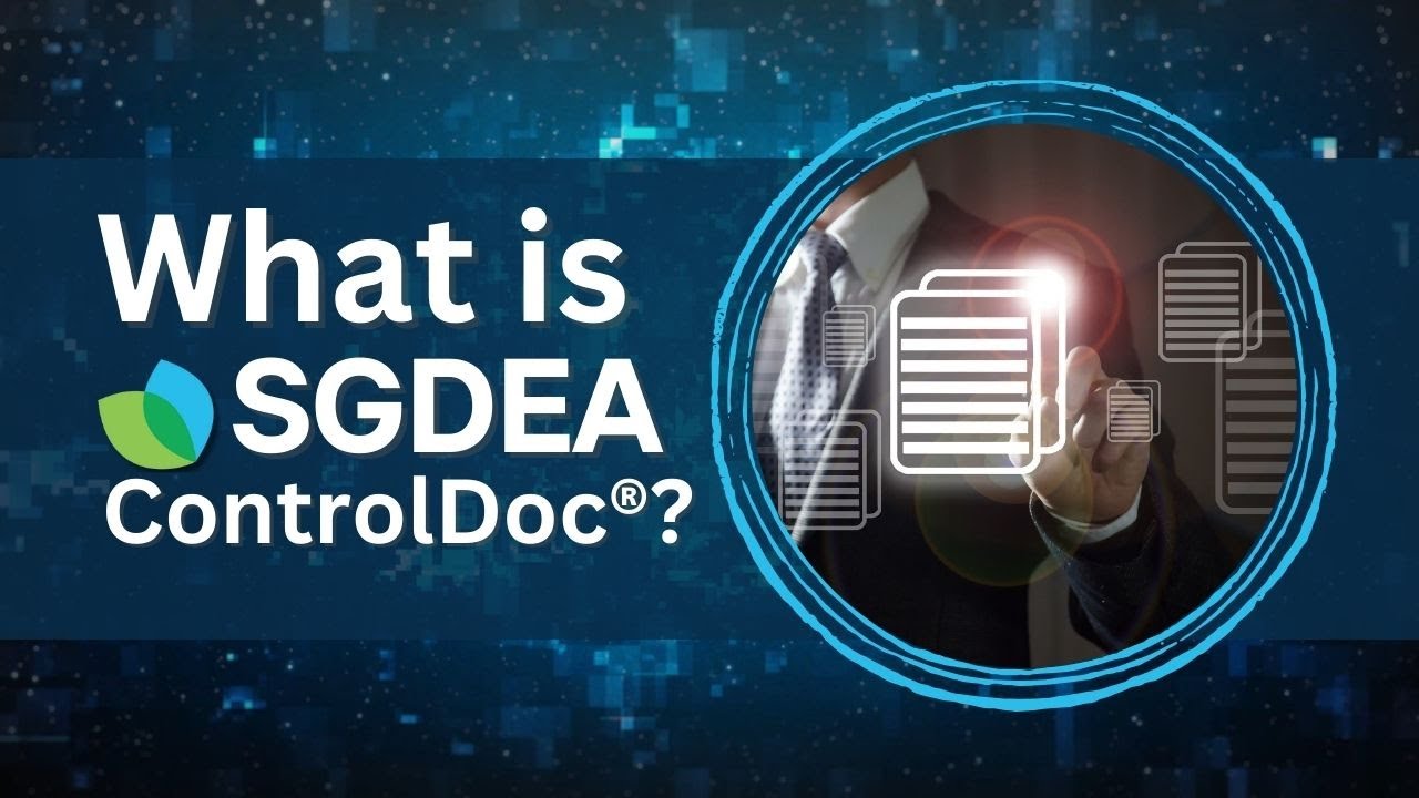 What is SGDEA-ControlDoc®?