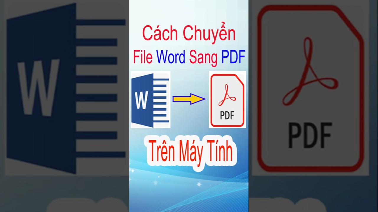 How to convert Word File to PDF on computer