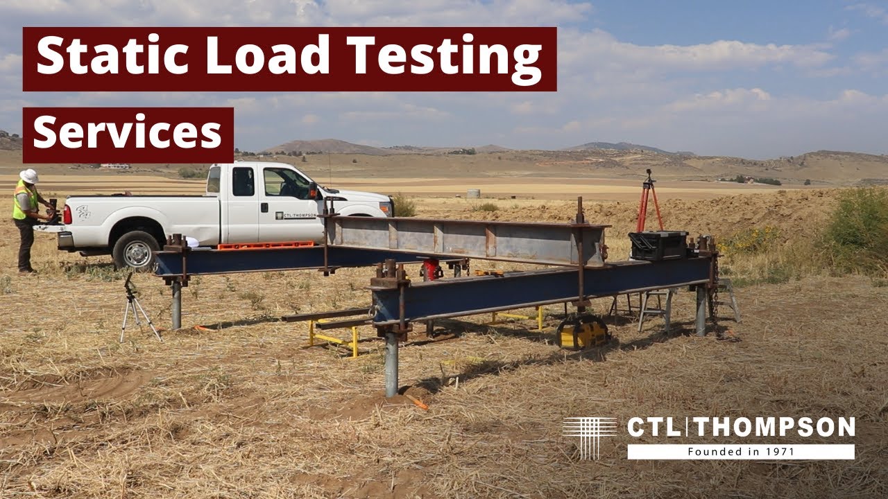 Static Load Testing Services - CTL|Thompson