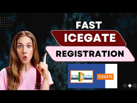 Icegate Registration Process - Export- Import Registration