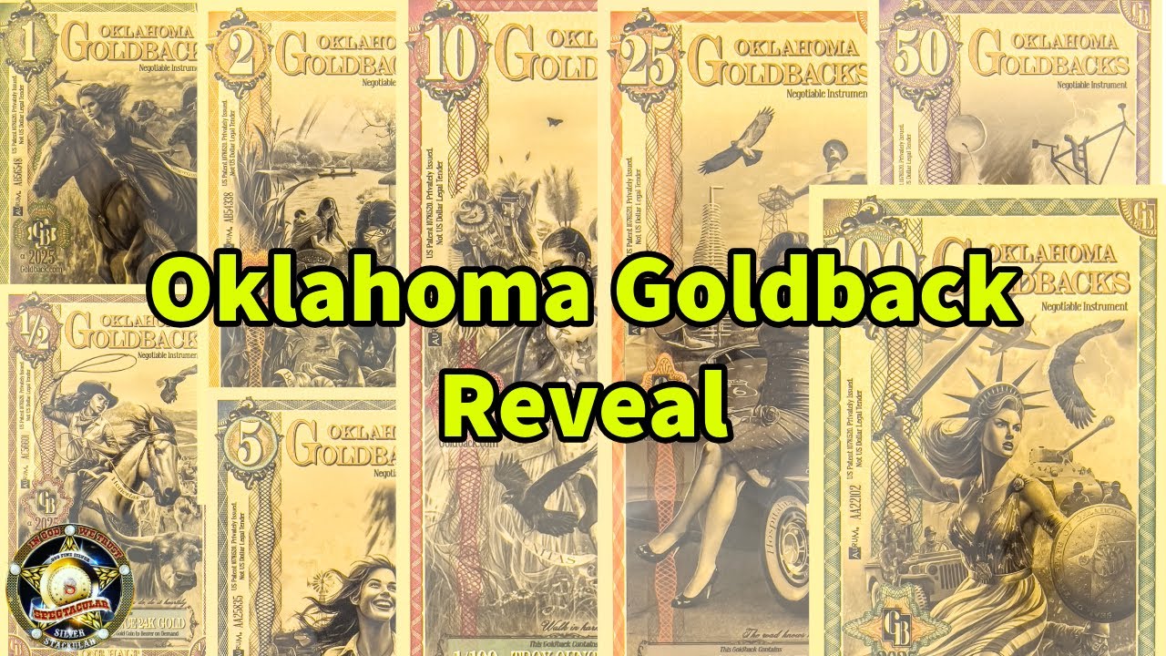Oklahoma Goldbacks Reveal!!