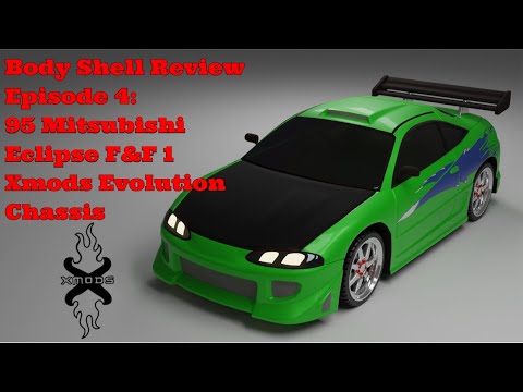 🚗 Fast and the Furious Brian's Eclipse w/ Dummy Chassis (Xmod and MiniZ ...