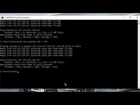 How to Ping Any Website using Command Prompt on a Windows PC