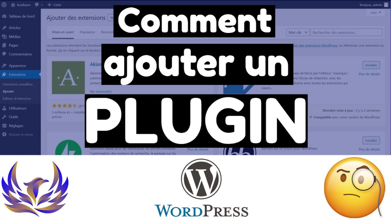 Comment installer un plugin sur WordPress #TutoWordPress