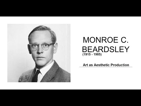 Art as Aesthetic Production - Monroe C. Beardsley