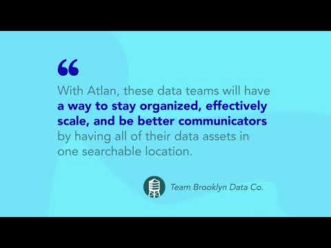 Atlan x Brooklyn Data Co. #AtlanPartnerNetwork