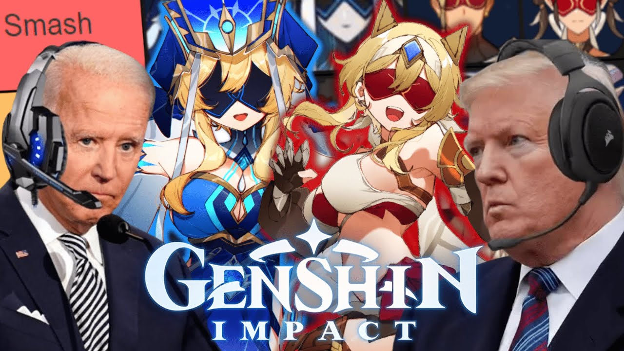 Trump, Biden and Obama make a Genshin Impact SMASH or PASS tier list