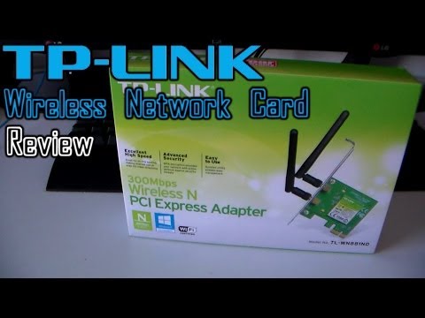 TP-LINK PCI-Express 1x Wireless Network Adapter Review