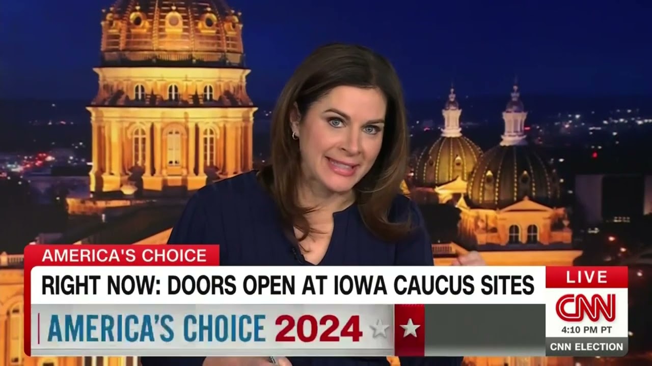 CNN's 2024 Iowa Caucus Coverage - 7pm to 10pm [No Commercials]