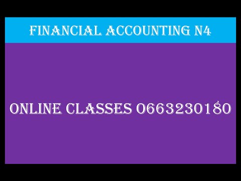 FINANCIAL ACCOUNTING N4 STATEMENT OF CASHFLOW NOVEMBER 2022