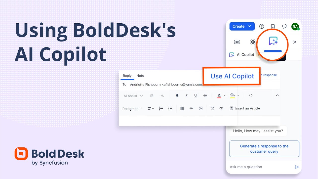 Using BoldDesk’s AI Copilot