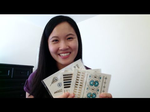 Temporary Tattoos on Amazon - Great for Music Festivals