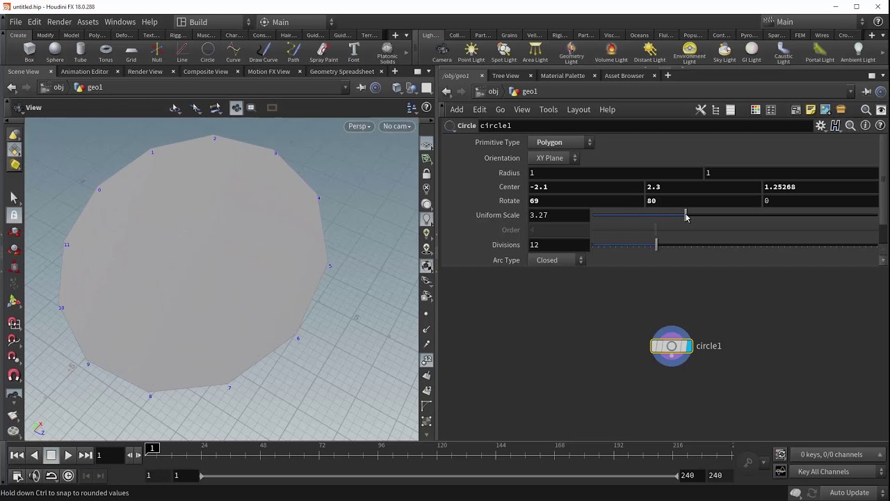Circle SOP | Node Reference