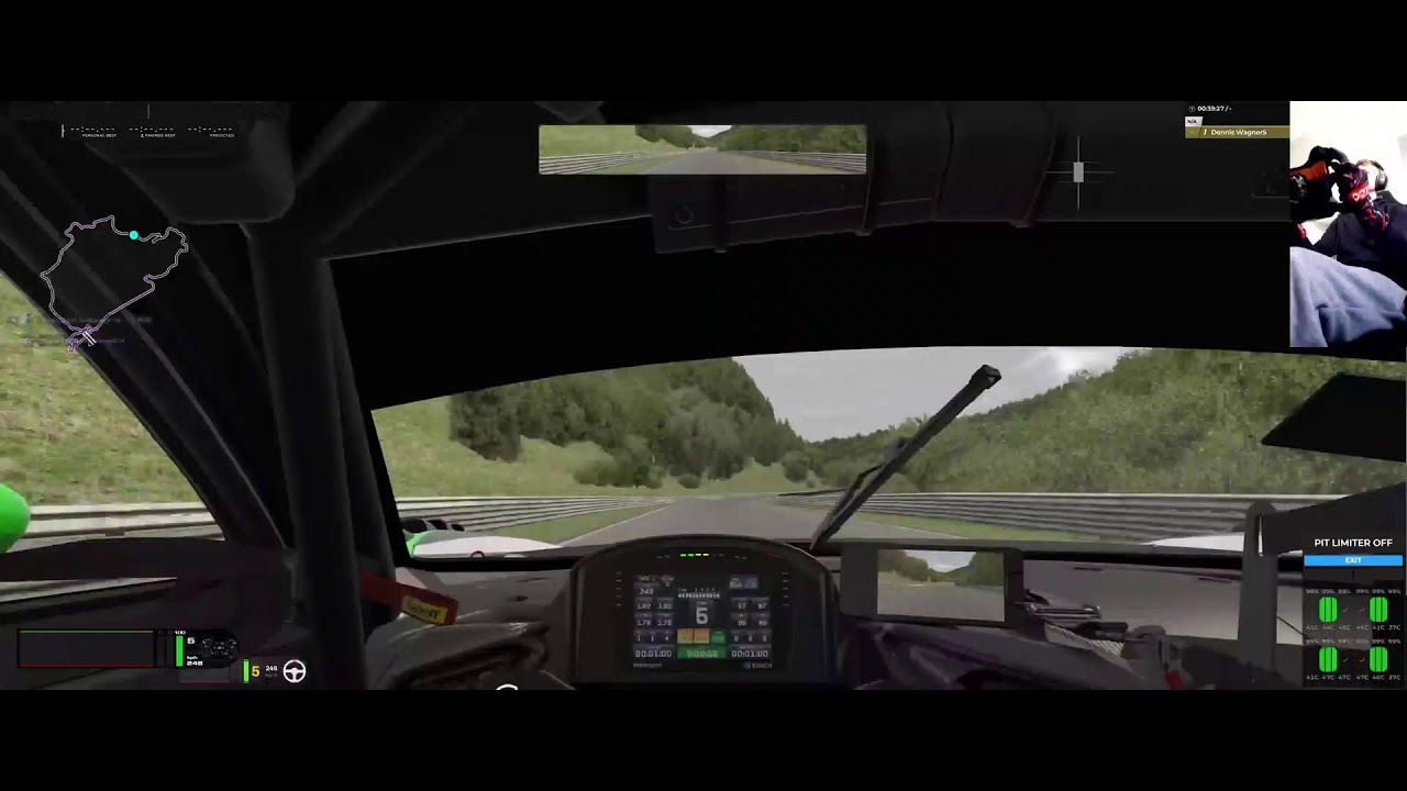 DTM Testrennen im McLaren 720S GT3 Evo RED BULL RING 55 min. Rennen