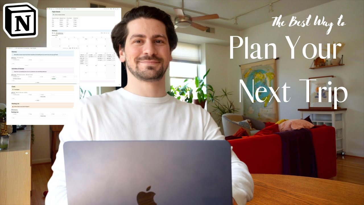 This is the best way to plan travel in Notion