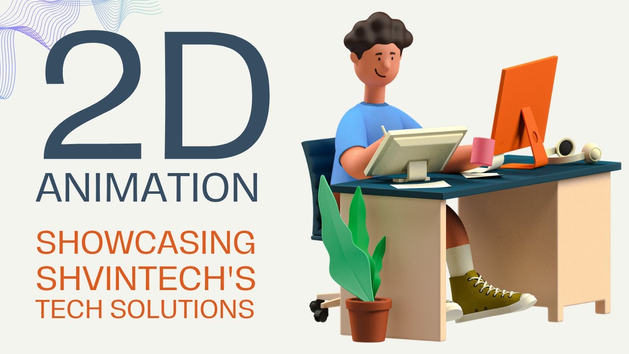 Professional 2D Animation Showcasing SHVINTECH's Tech Solutions | By Cputek