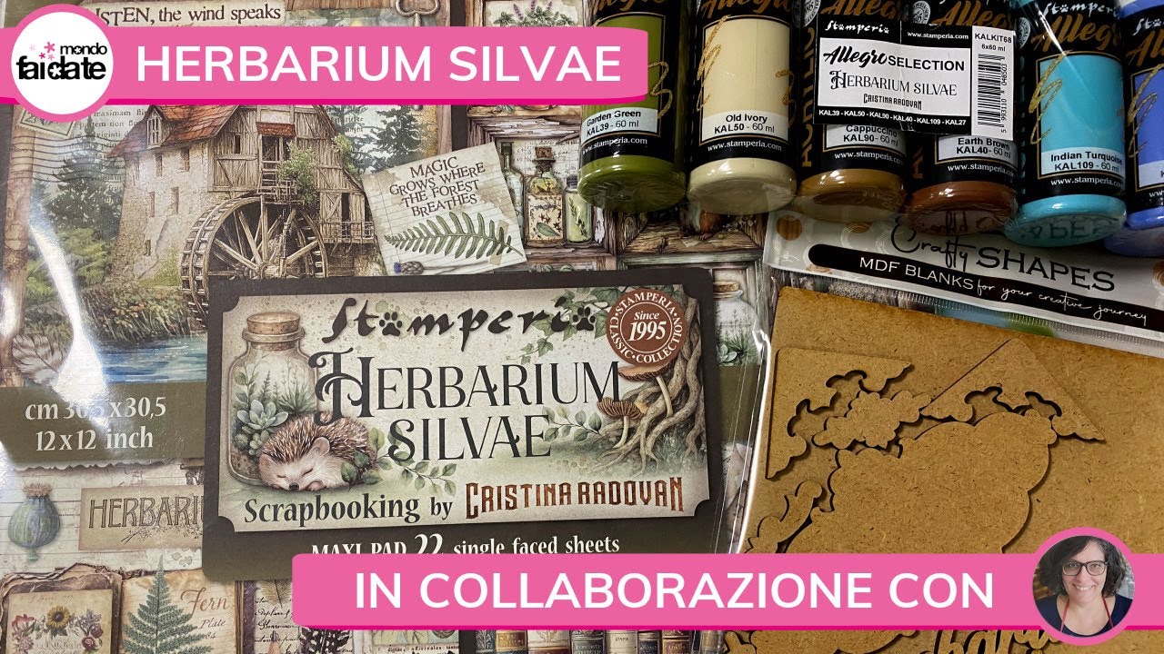 Decorazione con Herbarium Silvae