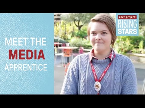 Meet the media apprentice | Eden Project Rising Stars