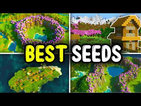THE BEST SEEDS for Minecraft 1.21+ (Java & Bedrock)