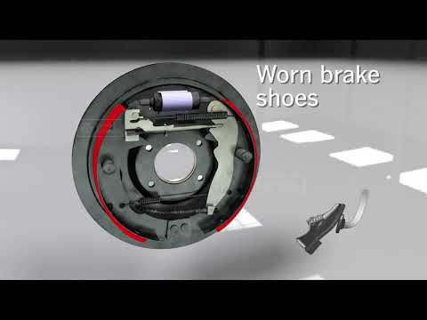 Animation on How Drum Brakes Work