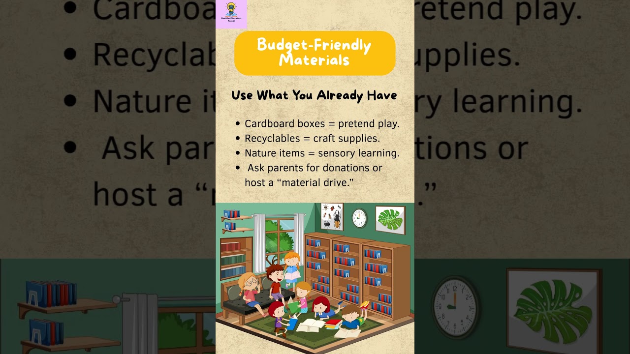 🌟 Designing a Child-Centered Learning Environment, On ANY Budget. 🌟
