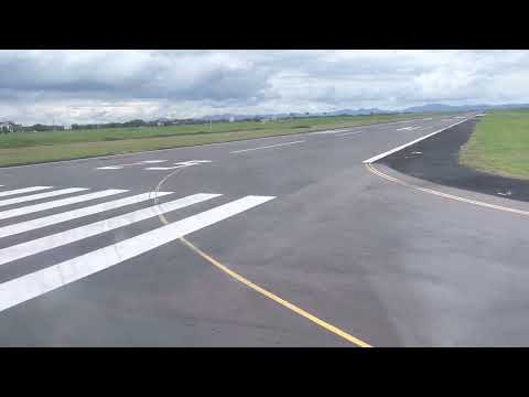 Takeoff from Liberia, Guanacaste, Costa Rica’s Daniel Oduber Quirós International Airport runway 25