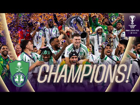 Champions of Asia! – Al Ahli Saudi lift the AFC Champions League Elite™ Jeddah 2025 Trophy!