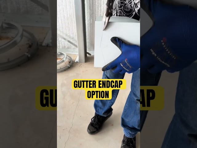 UPVC Gutter Cap - UPVC Rain Gutter Joint Cap Manufacturer from Kolar