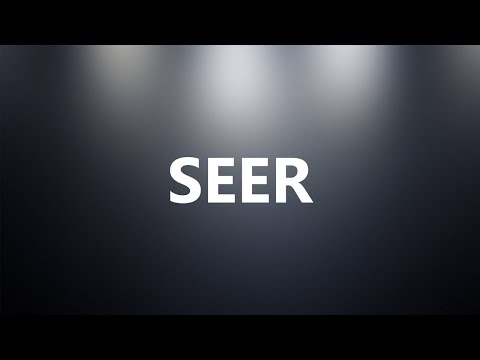 SEER - Medical Definition and Pronunciation