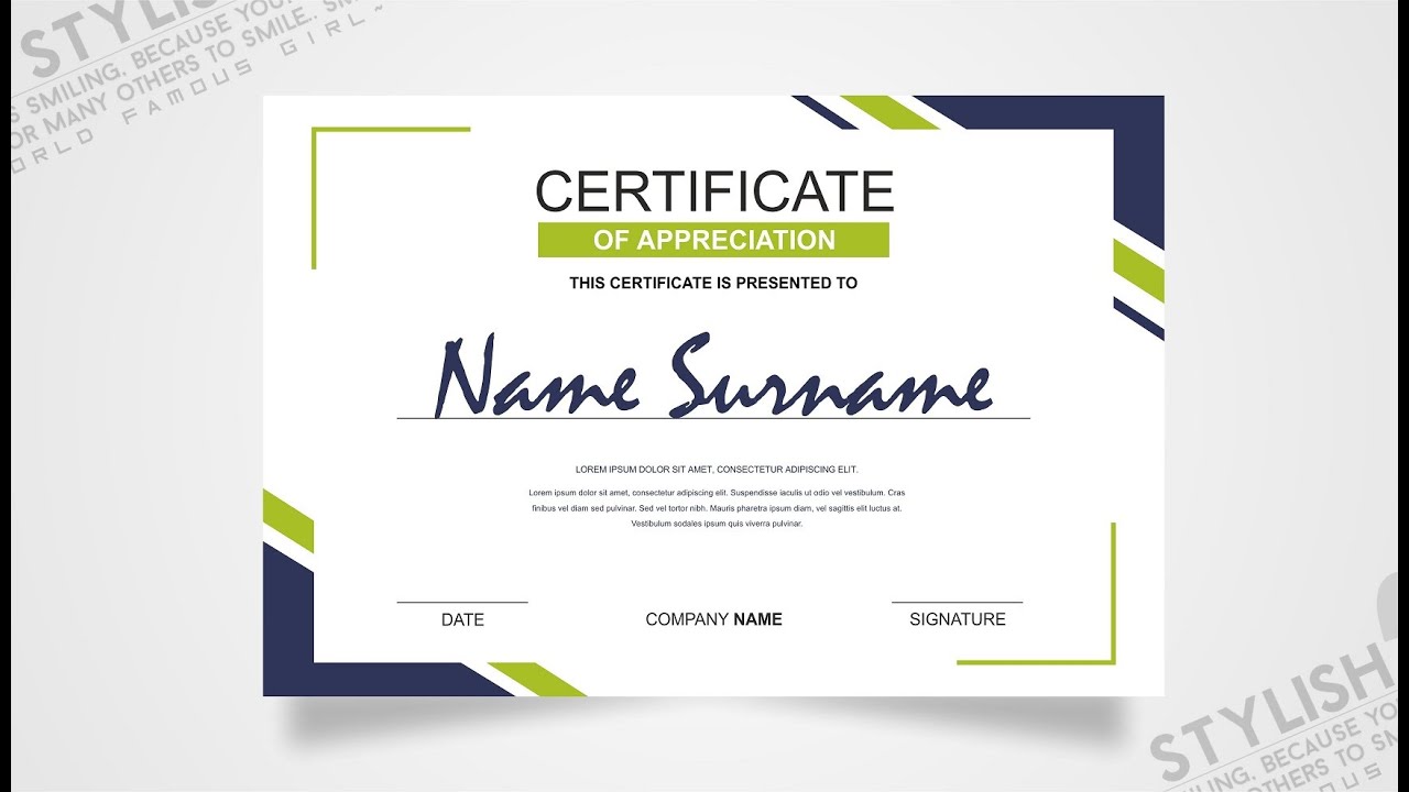Creating a Professional Certificate Design in CorelDraw | CorelDraw Tutorials