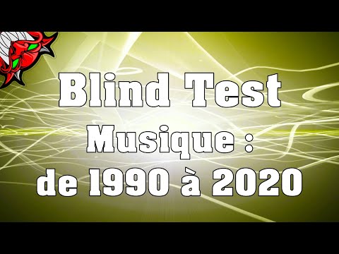 Blind Test Musique ! Une Année = Une Chanson ! de 1990 à 2020 !