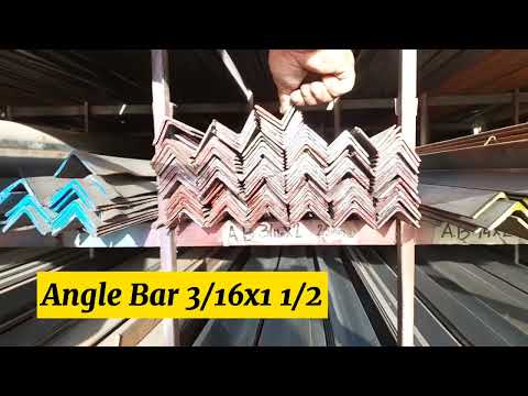 Sizes of Angle Bars #constructionmaterialssupplier #anglebar