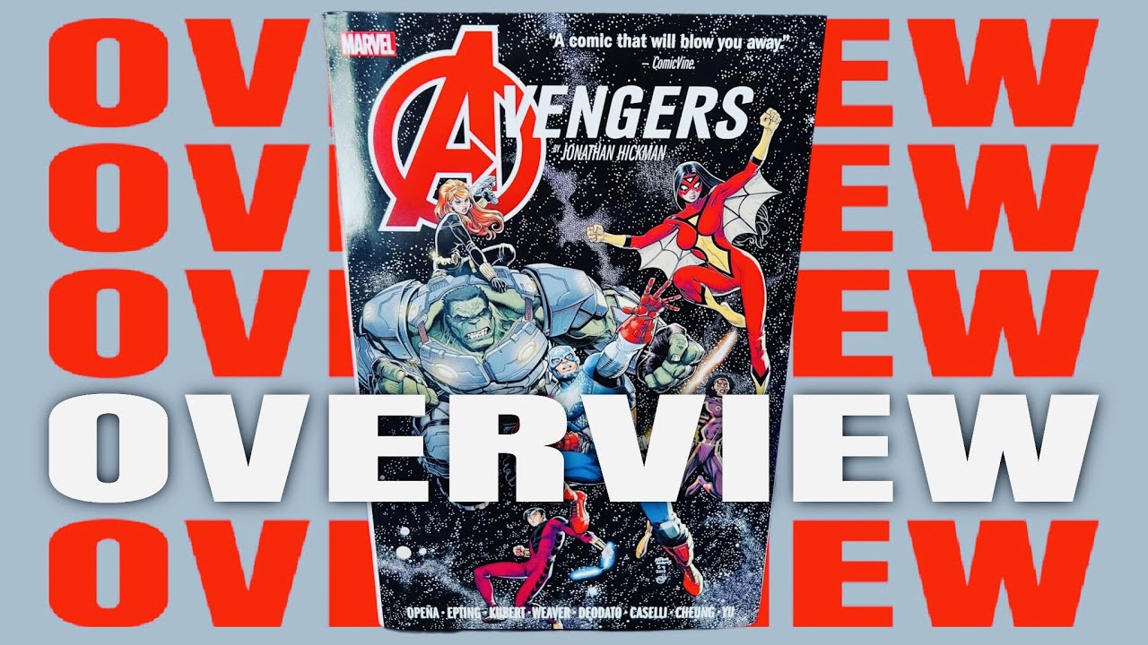 AVENGERS BY JONATHAN HICKMAN OMNIBUS VOL.1 NEW PRINTING!