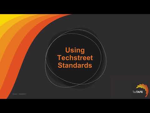 Using Techstreet Standards
