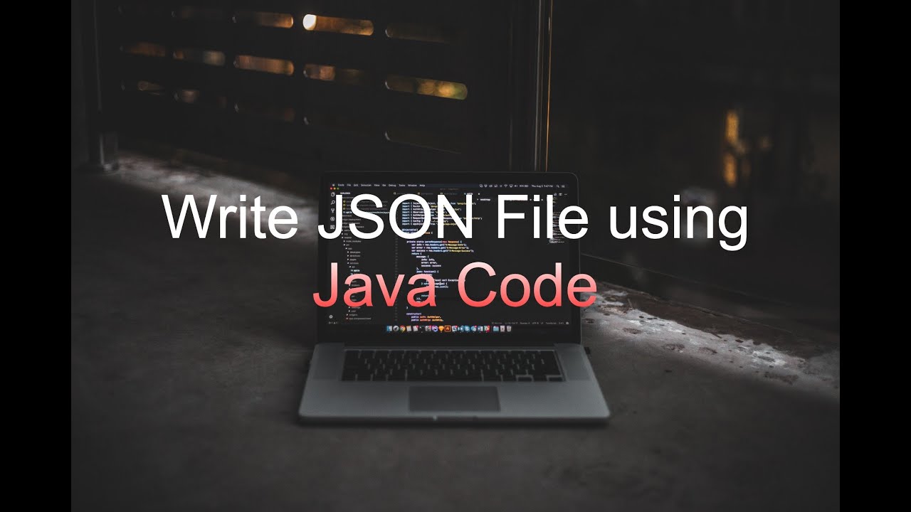 Write JSON File using Java Code | Create JSON File for Test Data using Java