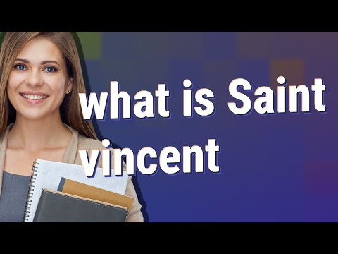 Saint vincent | meaning of Saint vincent