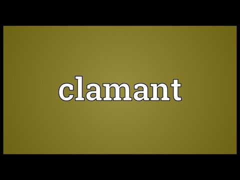 Clamant Meaning
