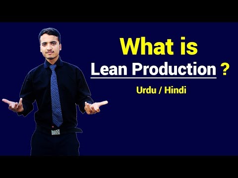 Lean Production With Example | Urdu / Hindi