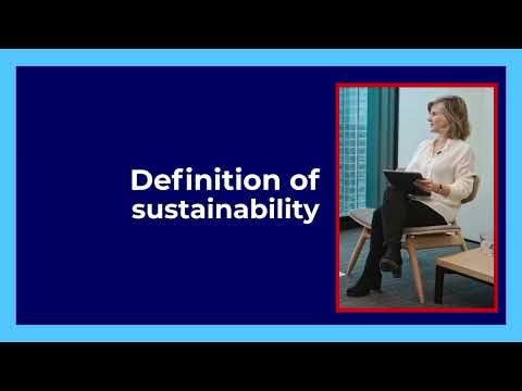 Law and Sustainability – Definition of sustainability