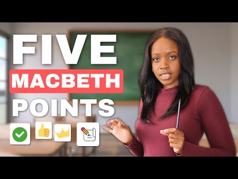 Studying Macbeth? Use These FIVE Points In ANY Question (English Literature Paper 1 2025 GCSE Exams)