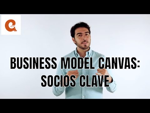 BUSINESS MODEL CANVAS: Socios Clave