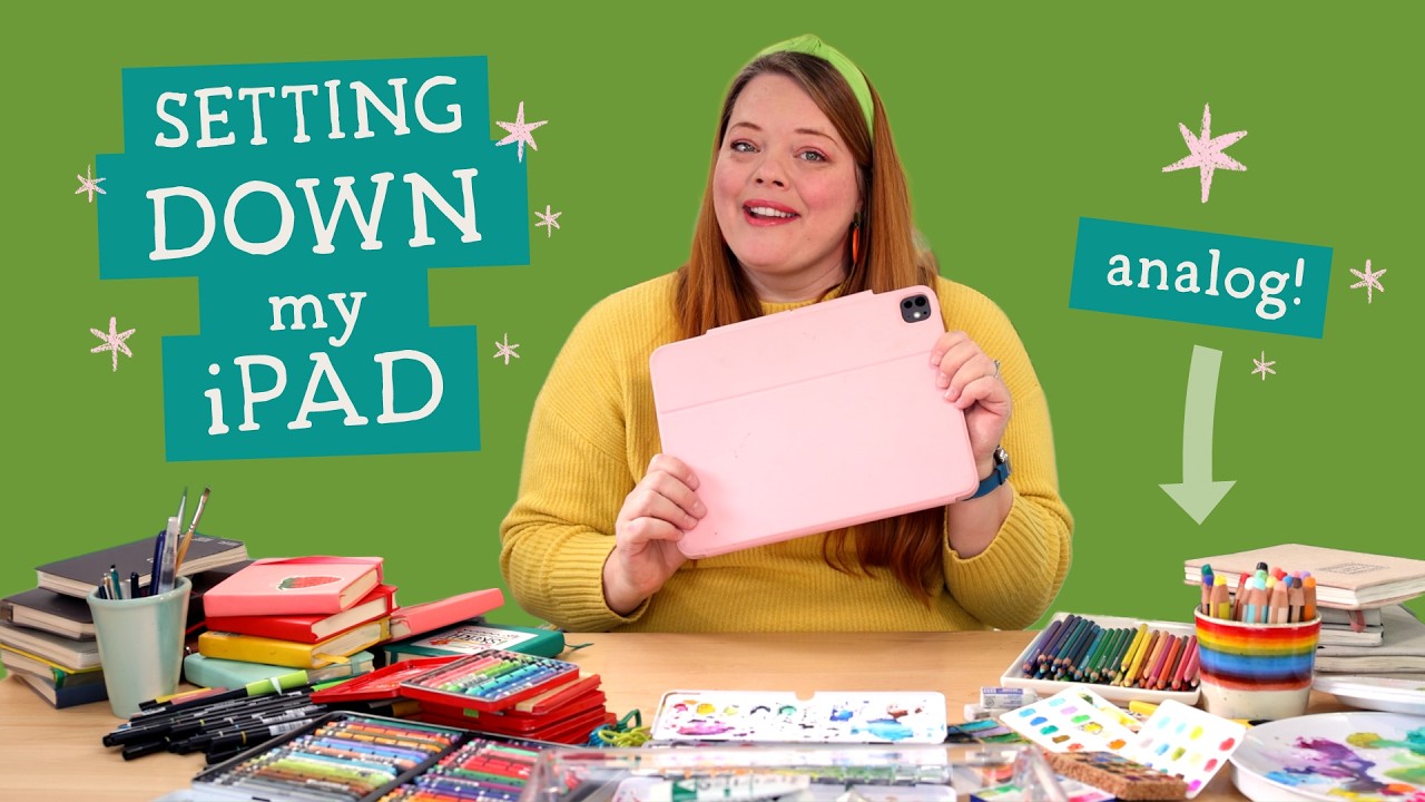 A Procreate Artist’s Favorite Analog Art Supplies