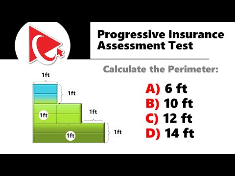 How to Pass PROGRESSIVE INSURANCE ASSESSMENT TEST - Questions and Answers with Solutions