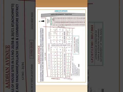 Aadhan Avenue Phase | Coimbatore | Pollachi | DTCP Sites | GK Business Solutions