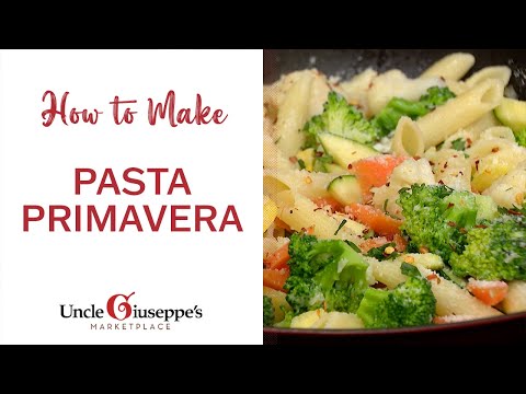 How to make the BEST pasta primavera