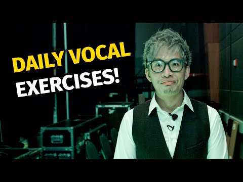5 vocal exercises for a more powerful voice 😎